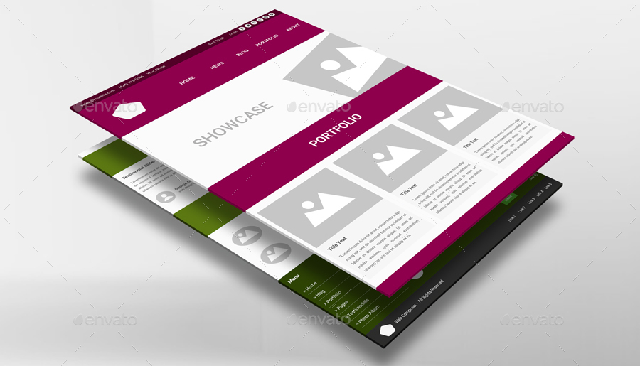 Wireframe Web Kit, Web Elements | GraphicRiver